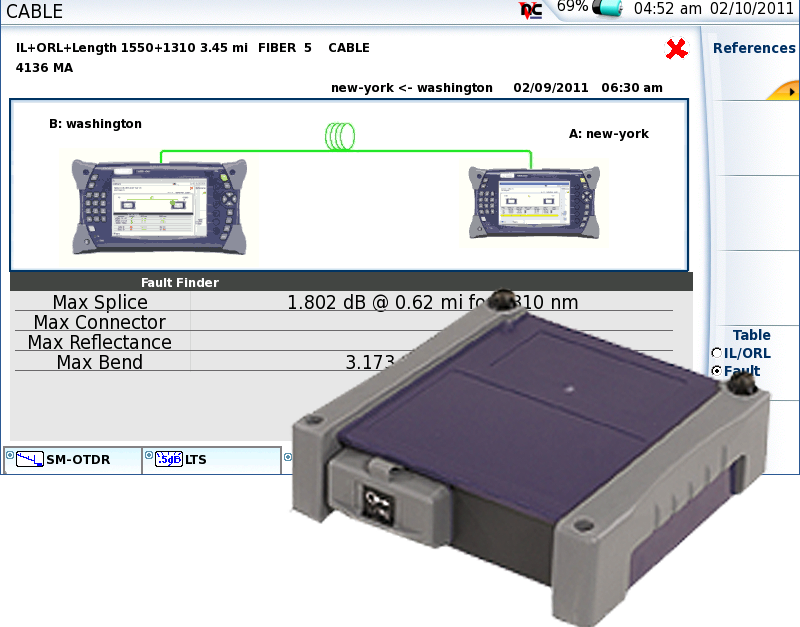 VIAVI 4100-Series FiberComplete family | Comtinu